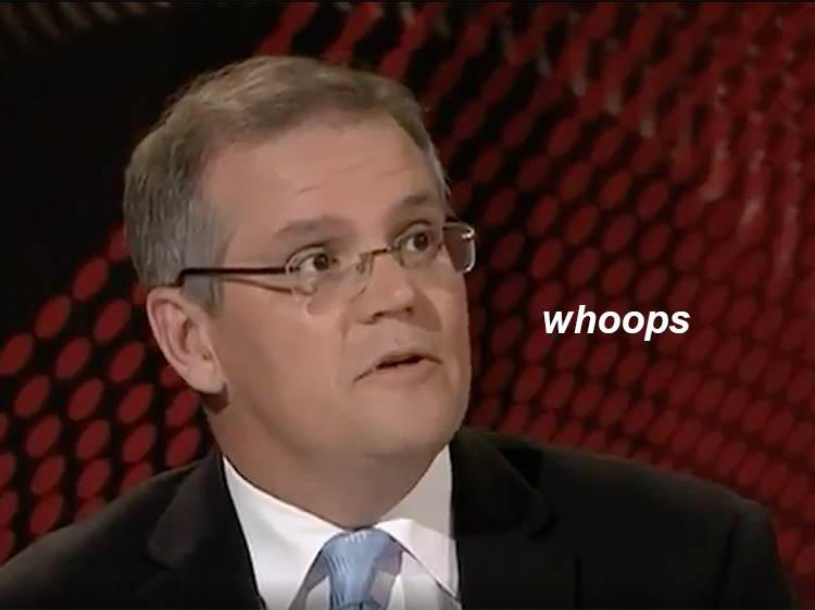 Never Forget Scott Morrison Roasted A Cop For Dipping During A Bushfire