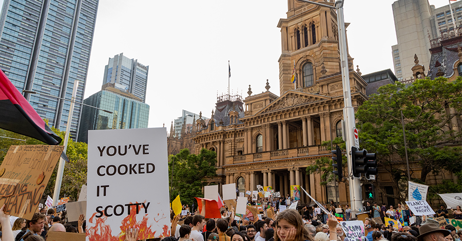 The Climate Change Protest Signs Are More Impressive Than The Turnout