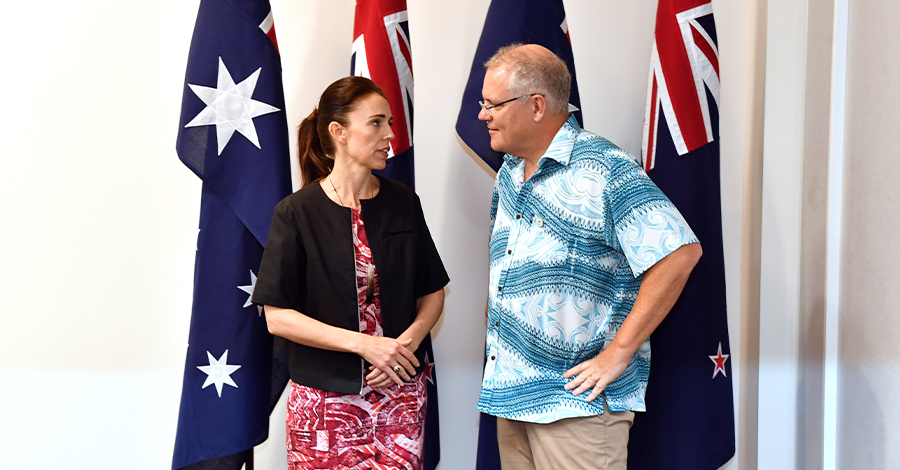 Please Enjoy Jacinda Ardern's Very Public ‘Nope’ To Scott Morrison